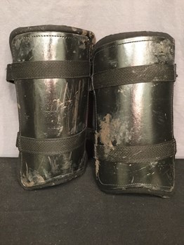 armor, wrist, guards, plain